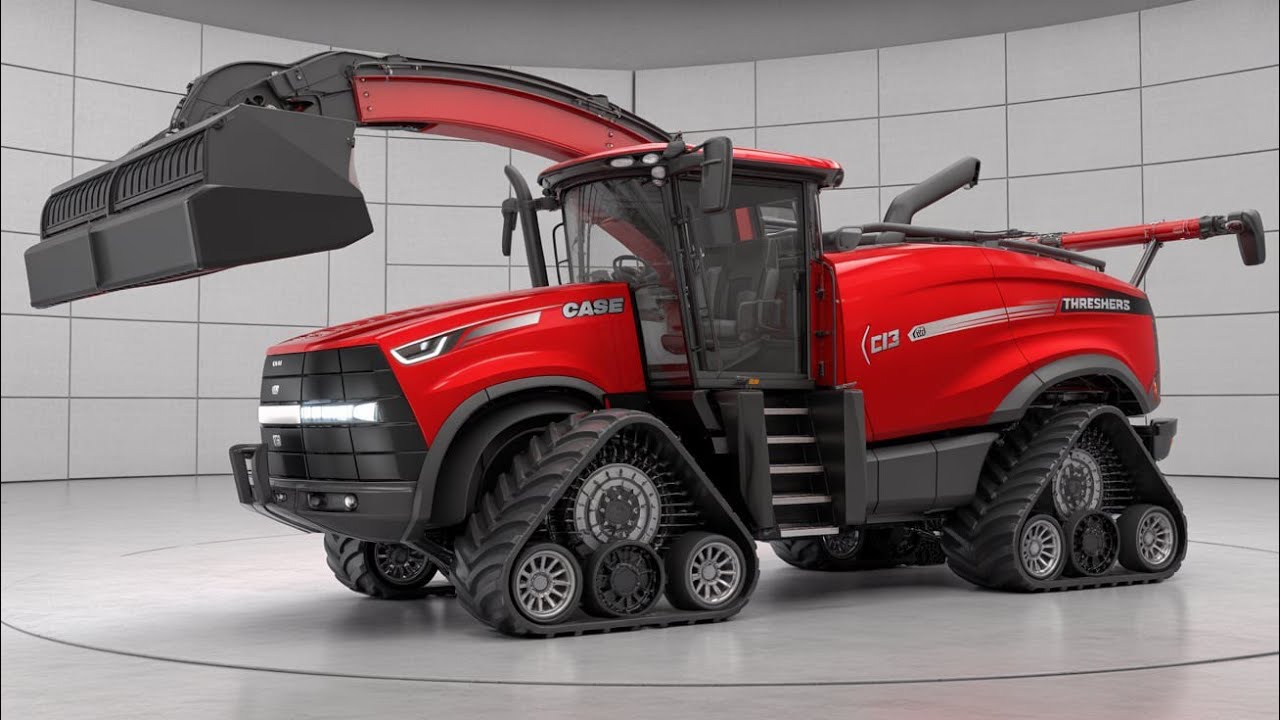 "2025 Case IH Thresher 🔥 The World’s Most Powerful Farming Machine Ever ...