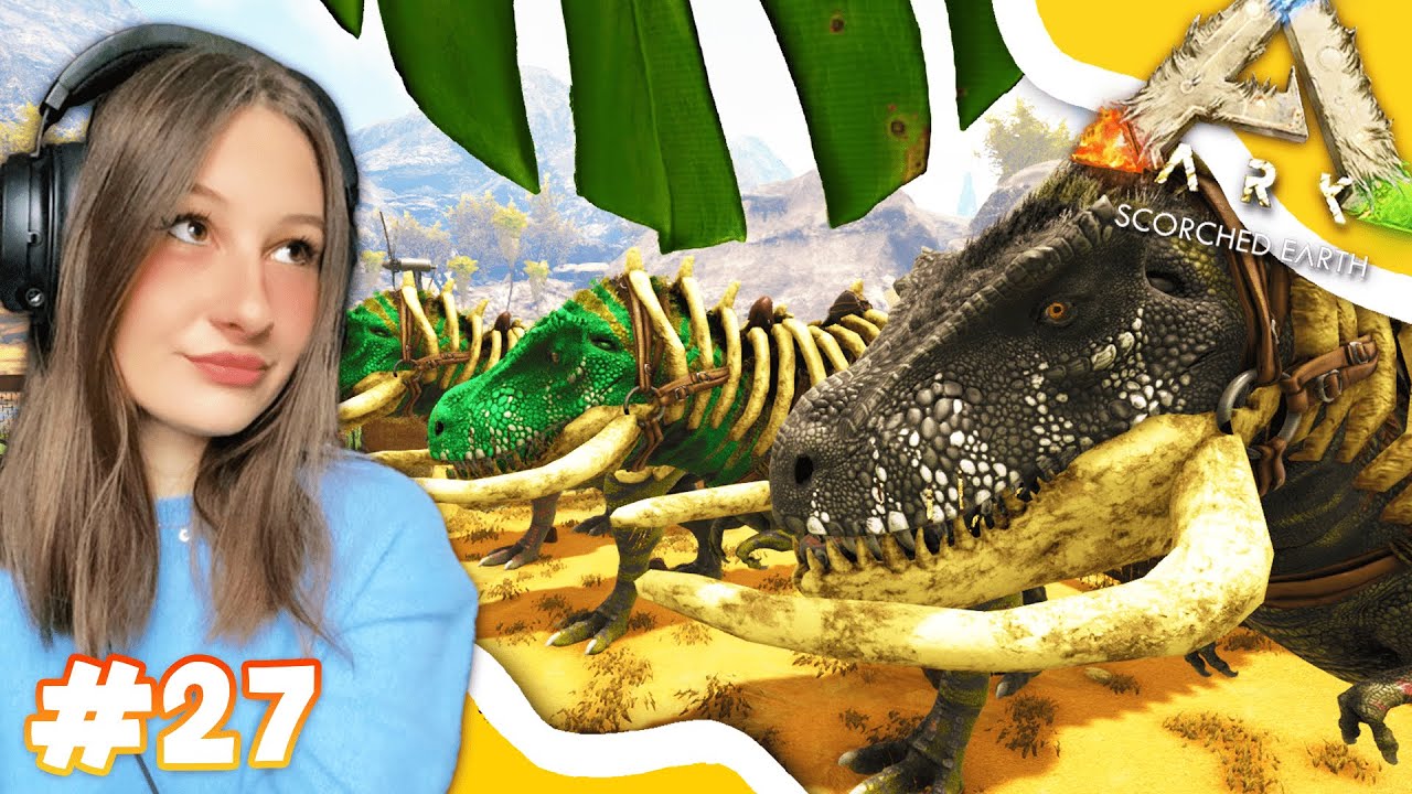 J'ENTRAINE MES TARBOSAURUS POUR LE BOSS FINAL! #27🌵ARK SCORCHED EARTH ...