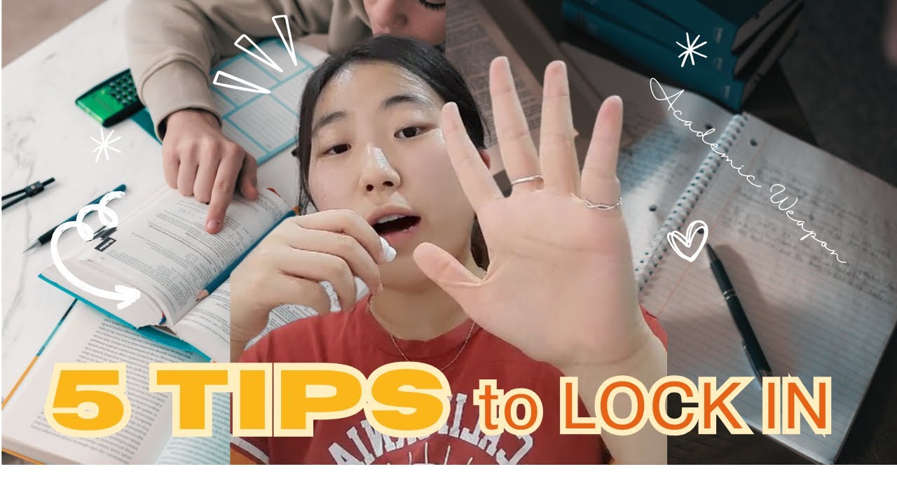 5 Tips to LOCK IN (No more excuses after this) - YouTube