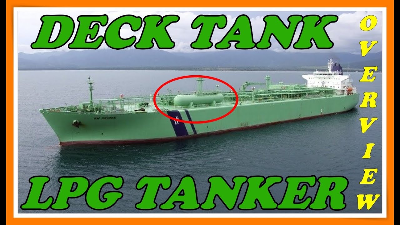 Merchant Navy | Deck Tank of LPG Carrier ! - YouTube