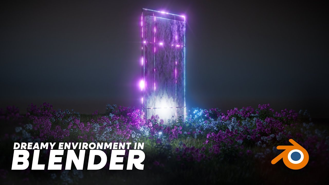 Timelapse Dreamy Environment in Blender - YouTube