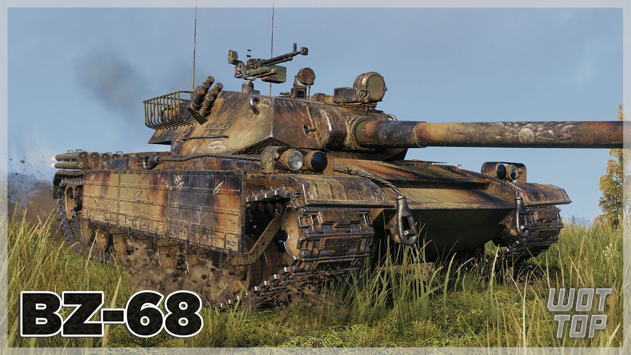 BZ-68 - 10.1K Damage 6 Kills - World of Tanks - YouTube