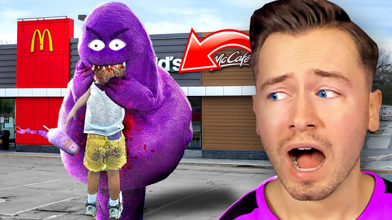 Die gruseligsten GRIMACE SHAKE Videos...😱 - YouTube