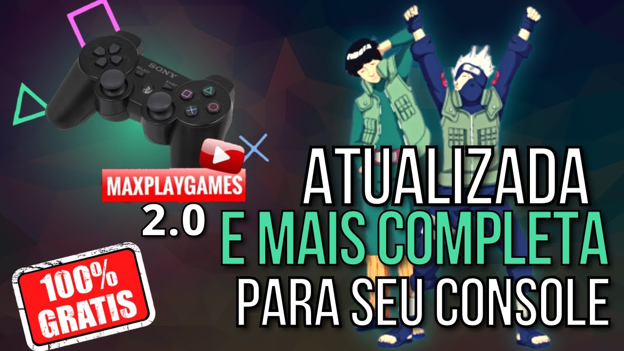 A MELHOR ATUALIZAÇÃO DA MAXPLAYGAMES 2.0 REPLETA DE NOVIDADES - YouTube