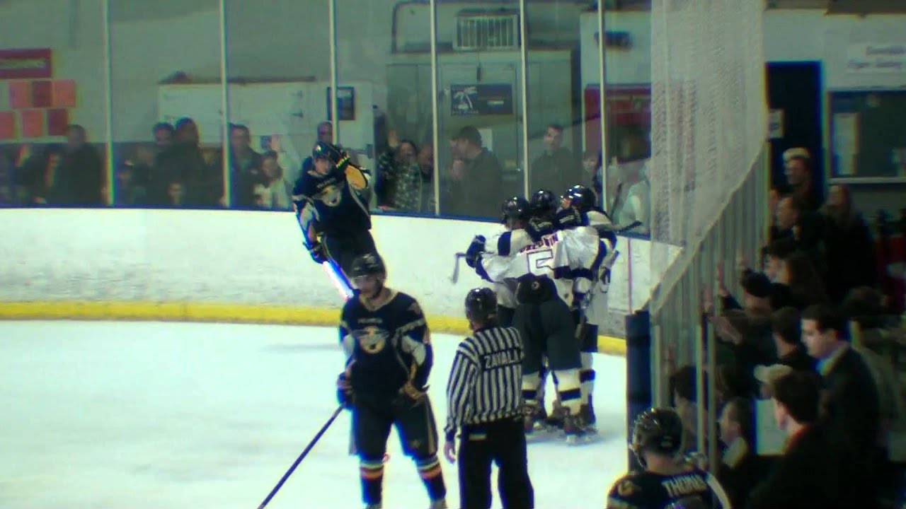 Mr. Hustle. Tony Fiocco beats icing call get the puck and feeds Zen ...