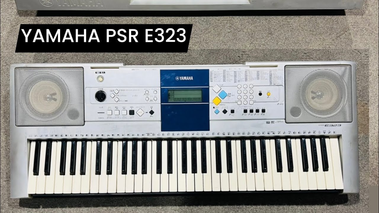 Yamaha Psr E 323 keyboard ( Wilson music instruments whatsapp no ...