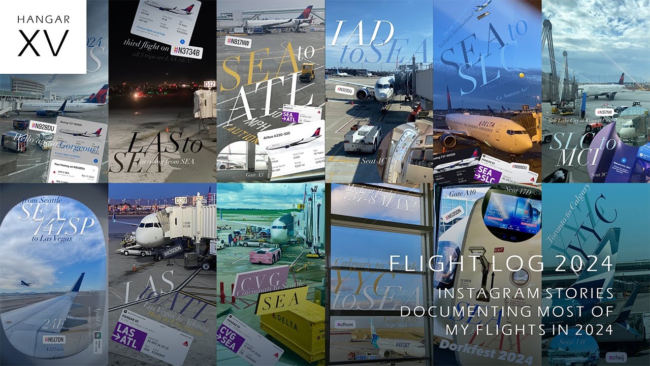 My Flight Log 2024 - YouTube