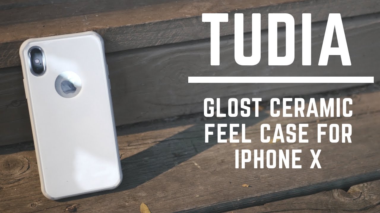 Tudia GLOST iPhone X Ceramic Feel Case - Keep your iPhone X looking ...