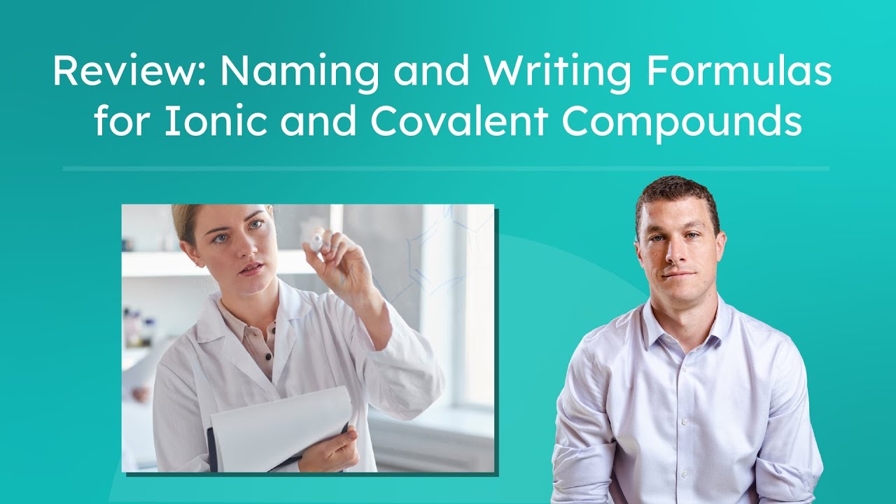 Review: Naming and Writing Ionic & Covalent Formulas - Chemistry ...