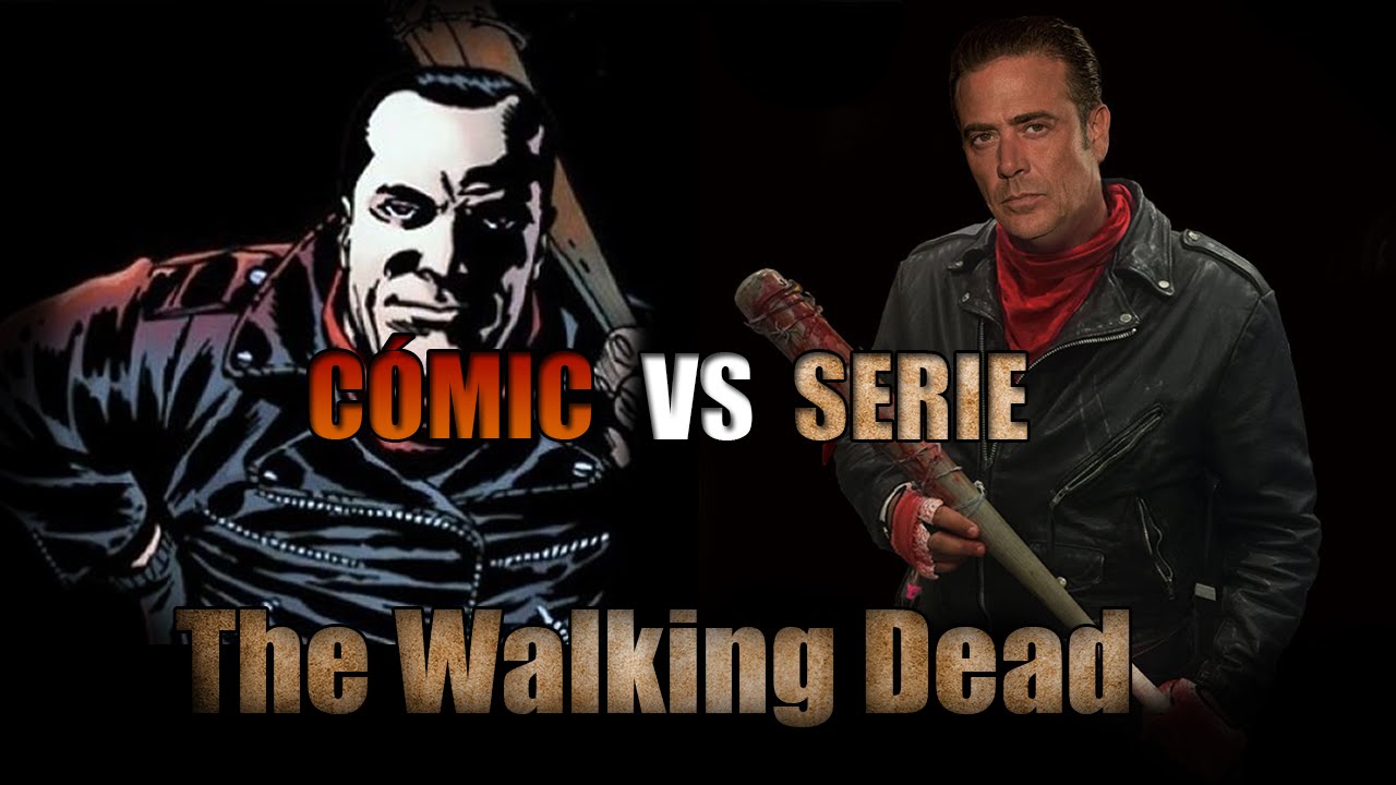 The Walking Dead Escena de Negan Comparación Cómic Vs Serie - YouTube