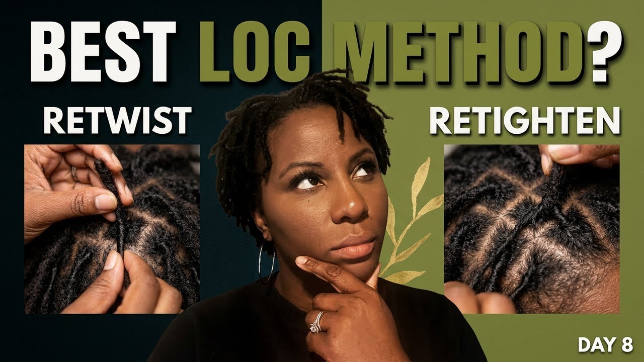 Retwisting vs Retightening LOCS: The Best Method For Your Hair (30 Day ...
