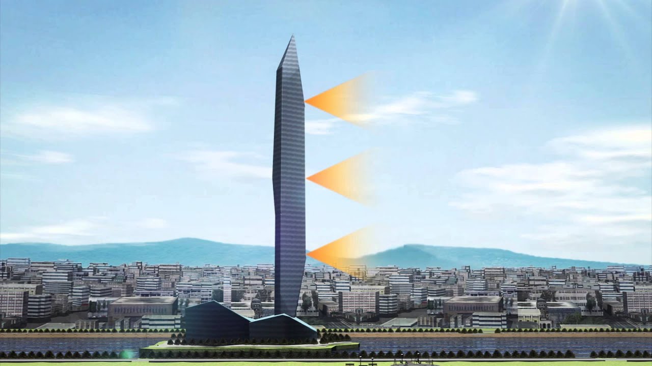 South Korea to build world's first 'invisible' skyscraper - YouTube
