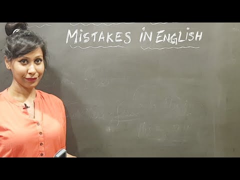 Most Commonly Made Mistakes In English - Learning English - YouTube