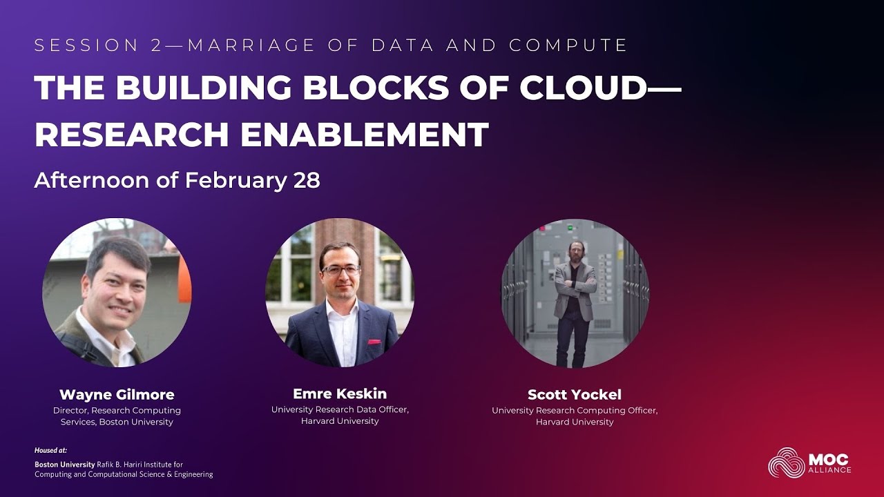 Wayne Gilmore & Emre Keskin—The Building Blocks of Cloud: Research ...
