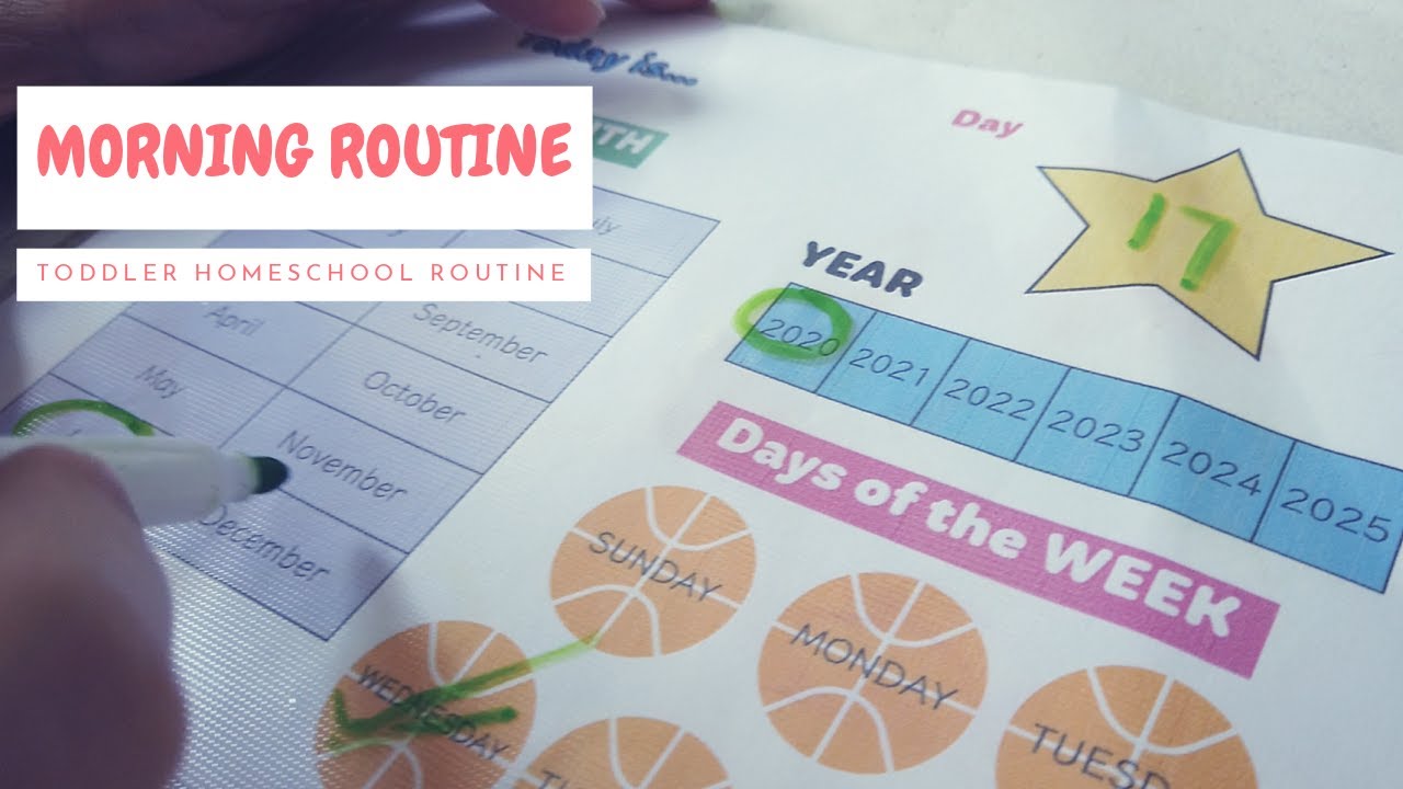 Our Homeschool Morning Routine | Homeschooling For Beginners - YouTube