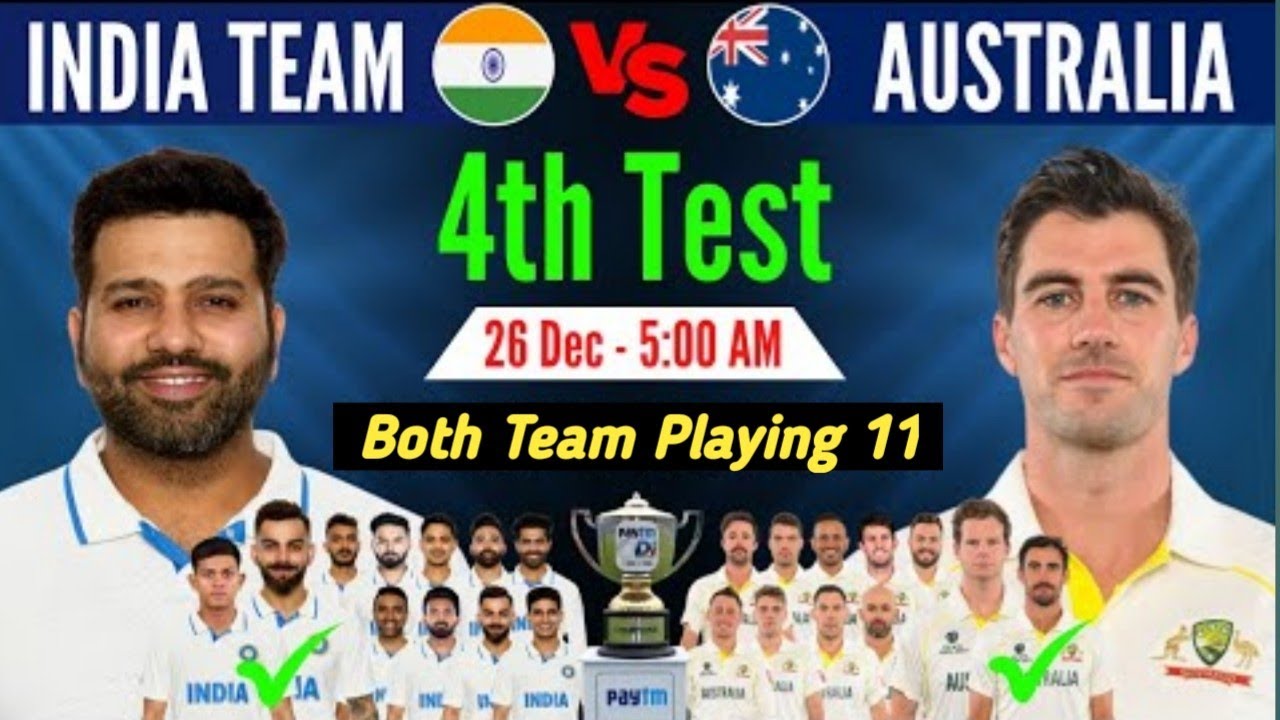 Next Match Ind Vs Aus | 4th Match Ind Vs Aus Playing 11 - YouTube
