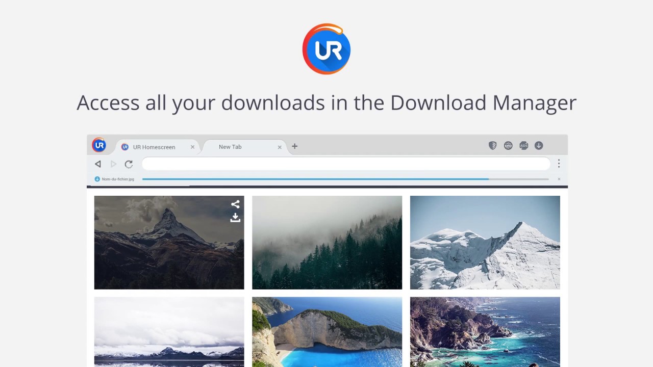 UR Browser's real VPN - YouTube