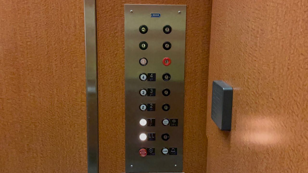 OVERKILL Dover Traction Elevators @ One Lane Center - Northbrook, IL. - YouTube