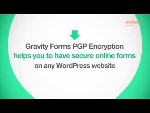 Gravity Forms PGP Encryption - YouTube