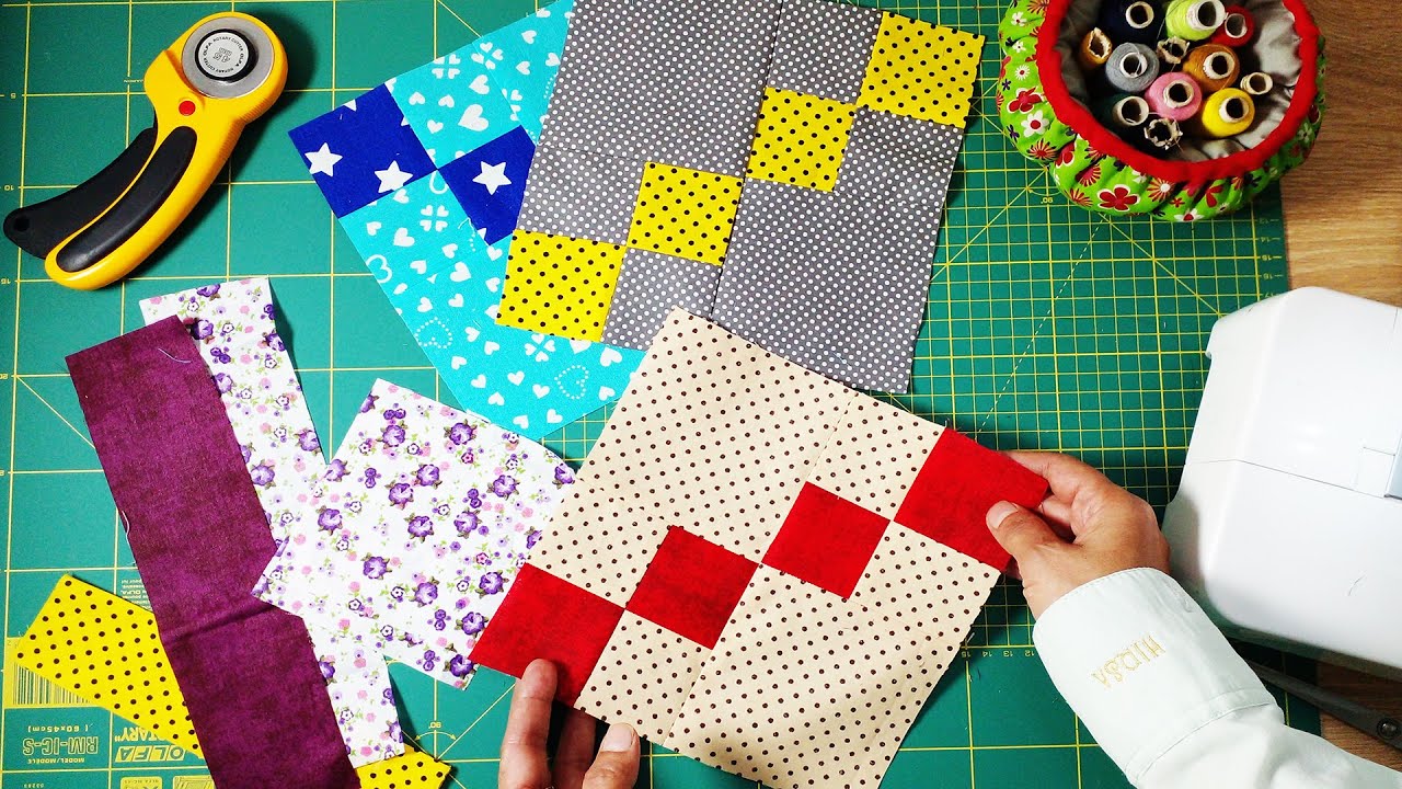 🦋You Won't Believe How EASY patchwork Can Be | Easy sewing for ...