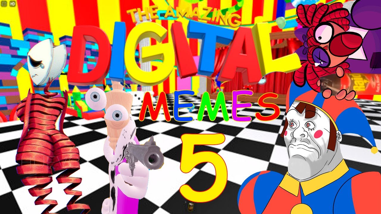Recopilación de memes #5 - The Amazing Digital Circus (El Asombroso ...