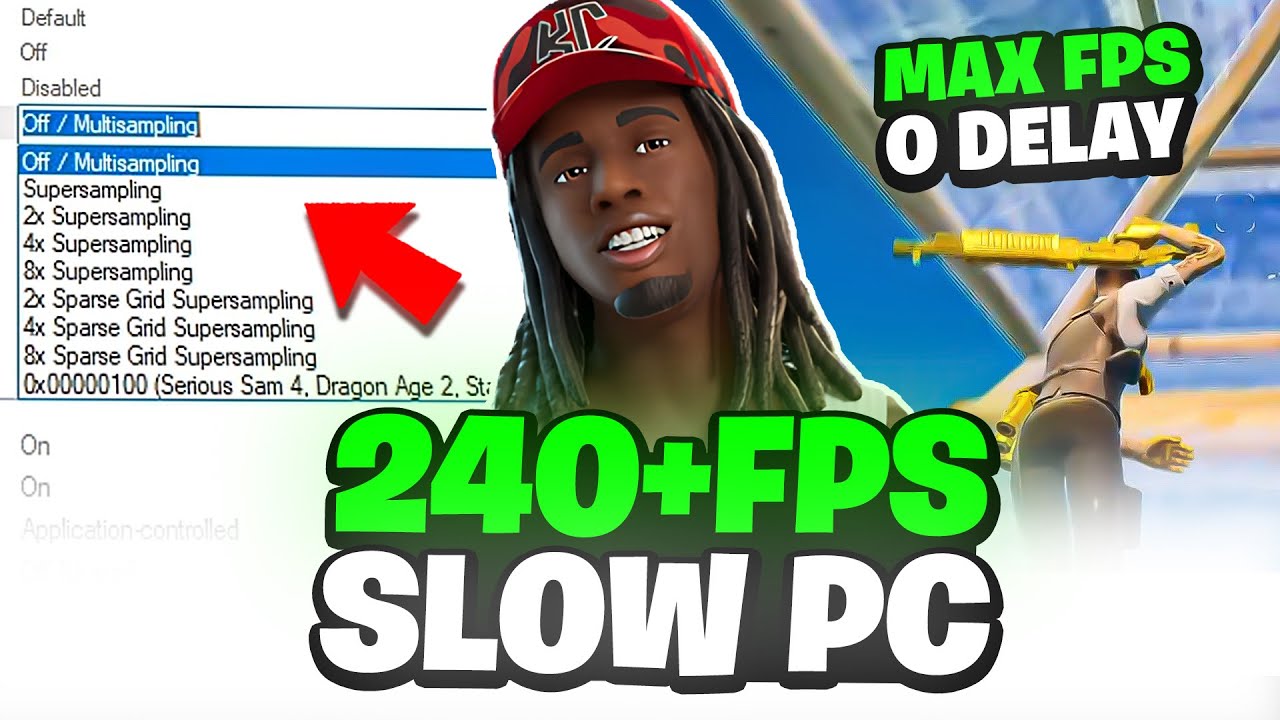 How I Boosted 240+ FPS on My SLOW PC in Fortnite Chapter 6! (FPS Boost ...