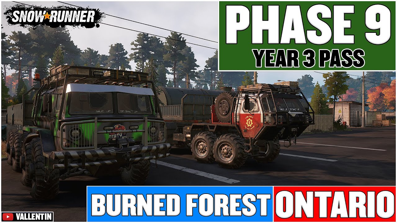 🔴 LIVE : SNOWRUNNER : PHASE 9 | ONTARIO : Astazi incepe munca pe BURNED ...