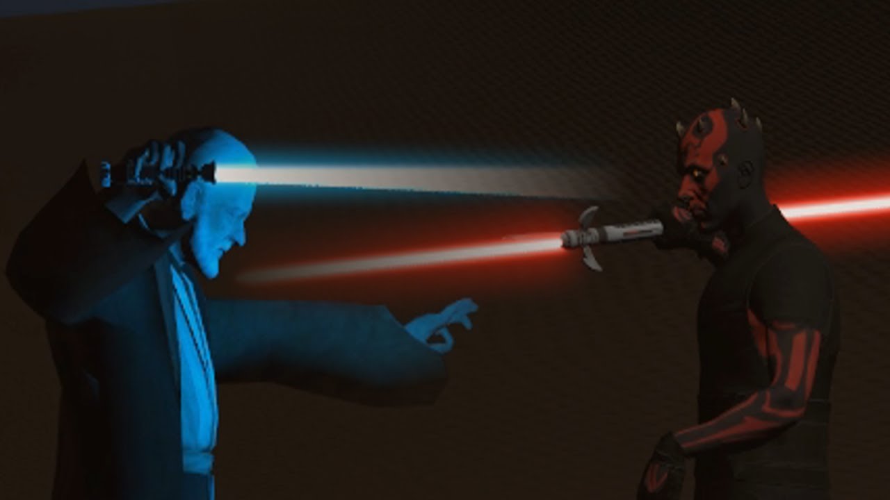Obi Wan vs Darth Maul in VRChat - YouTube