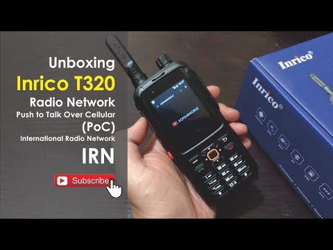 UNBOXING INRICO T320 - IP NETWORK POC PTTOC RADIO - YouTube