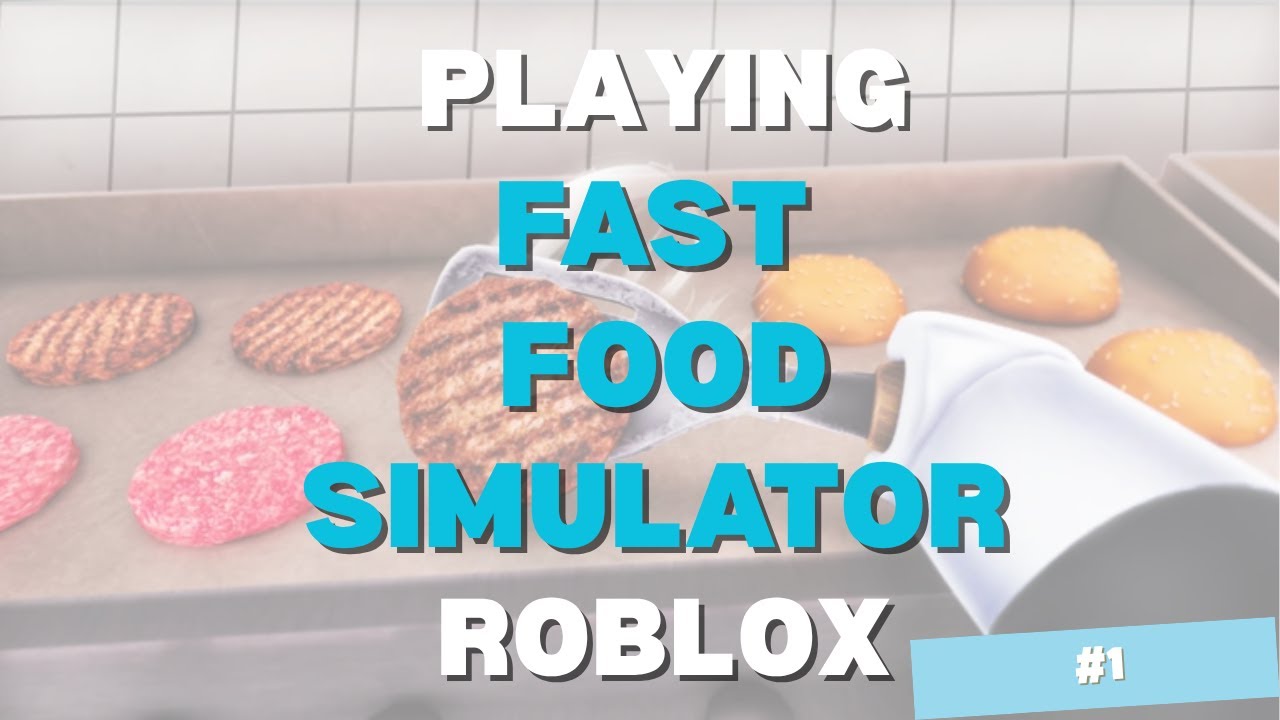 Be a Restaurant Owner with Me (Playing Fast Food Simulator Roblox ...