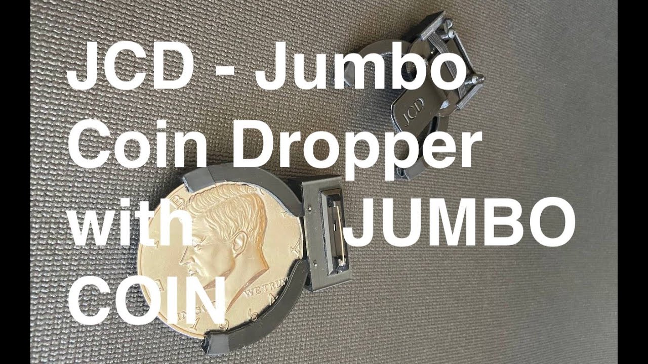 Jumbo Coin Dropper with JUMBO COIN - YouTube