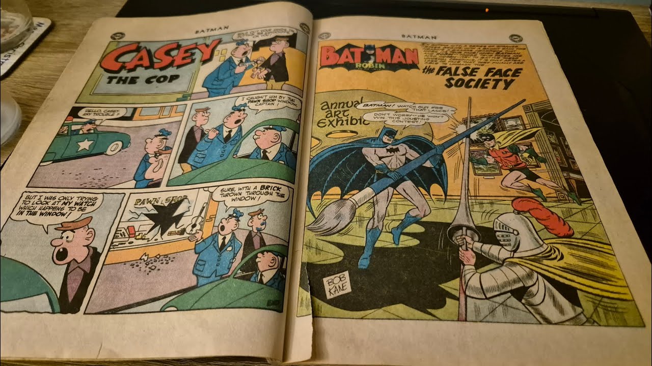 Batman and Robin and the False Face Society - YouTube