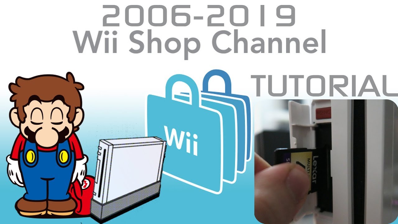 TIENDA WII SHOP CHANNEL CIERRA | Tutorial para cargar juegos perdidos ...