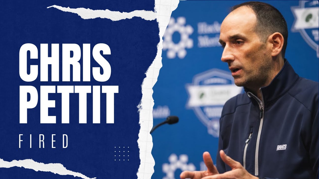 New York Giants Fire Chris Pettit and Others! - YouTube