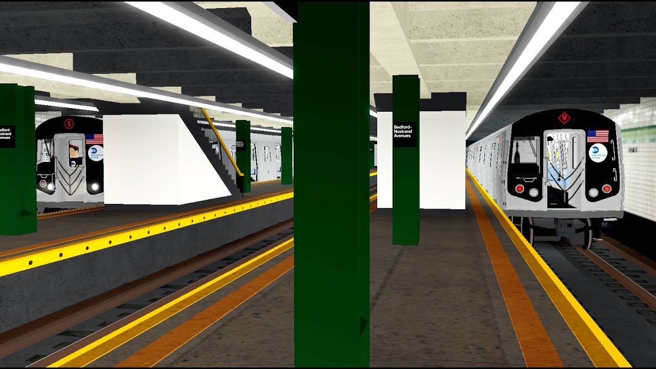 Roblox: NYC Subway G Line Simulator #1 - YouTube