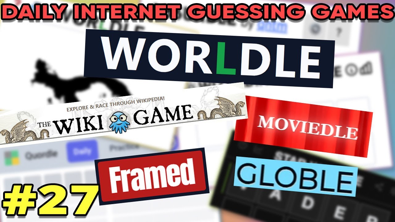 Daily Internet Guessing Games #27 - YouTube