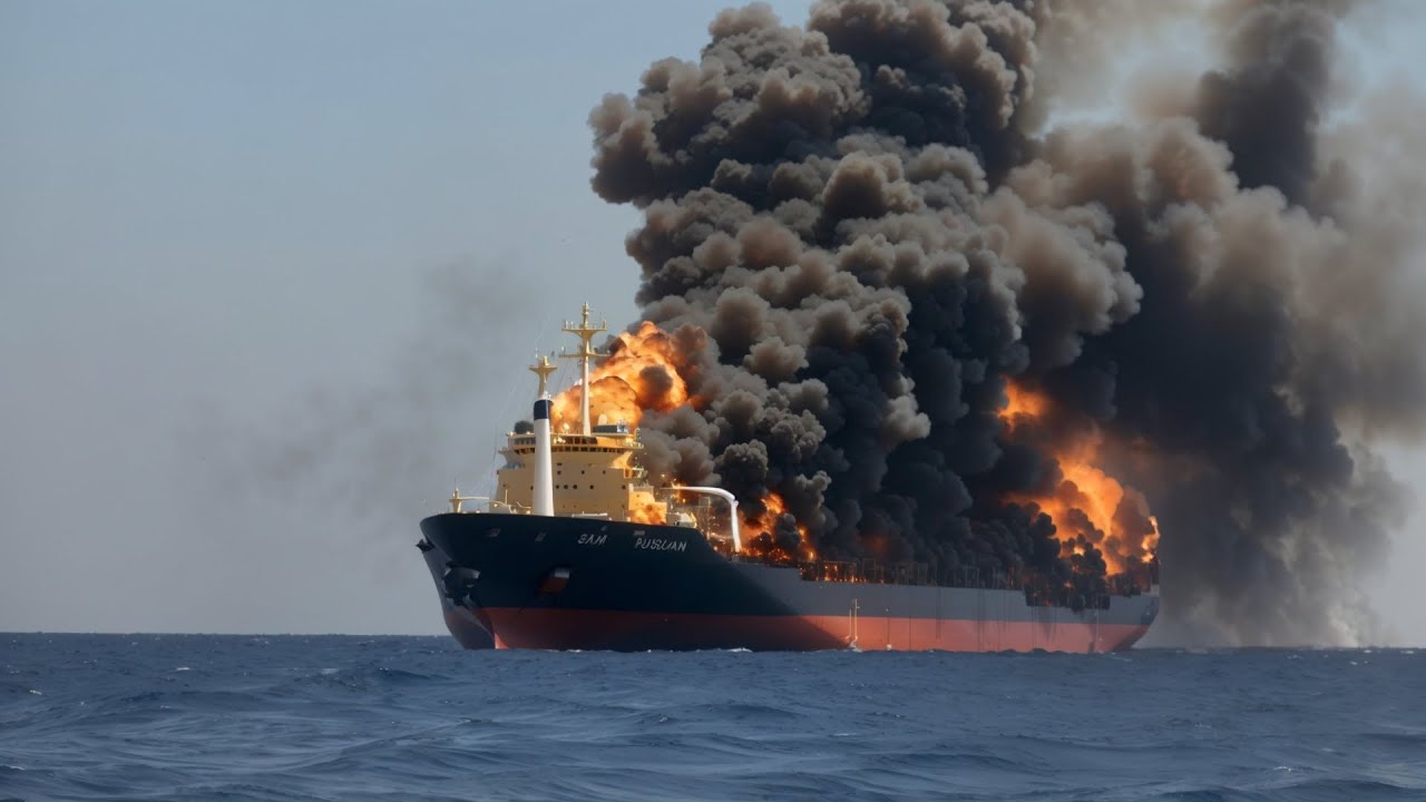 TODAY! 4 Ukrainian F-16 Pilots Blow Up 2 North Korean Cargo Ships with ...