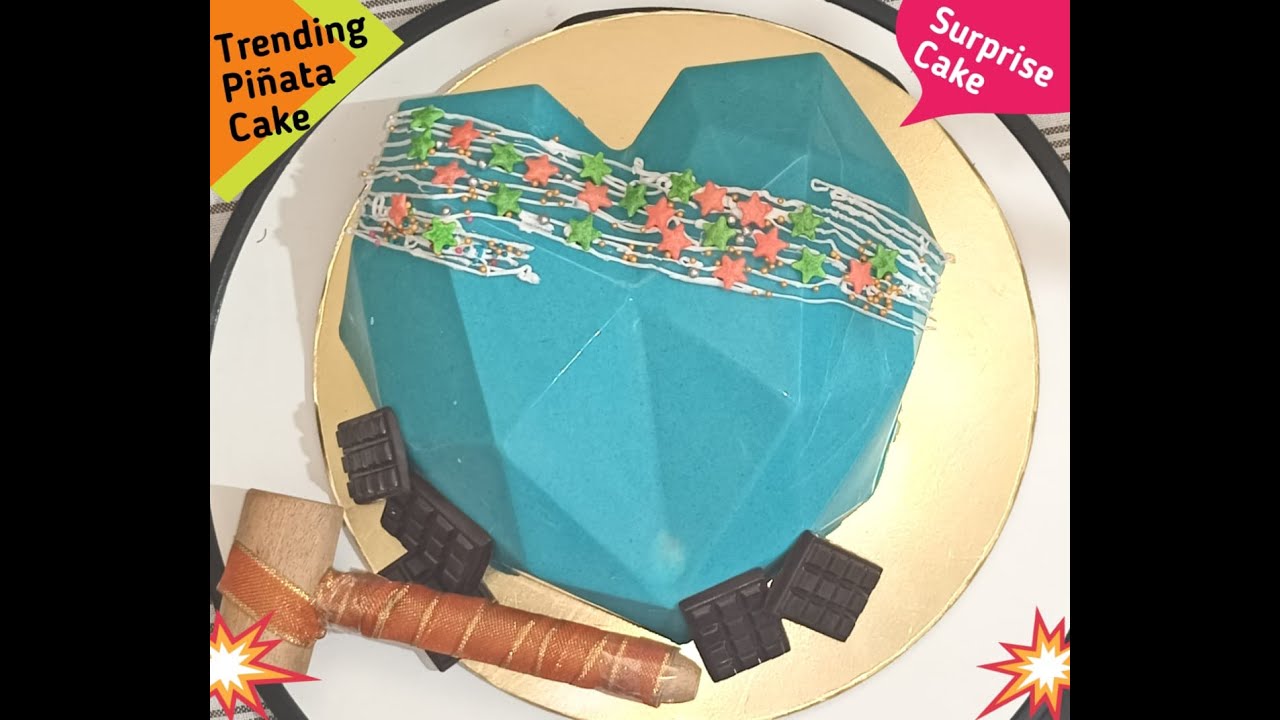 Most Trending Heart Shaped Pinata Cake |Surprise Cake | Smash Cake ...