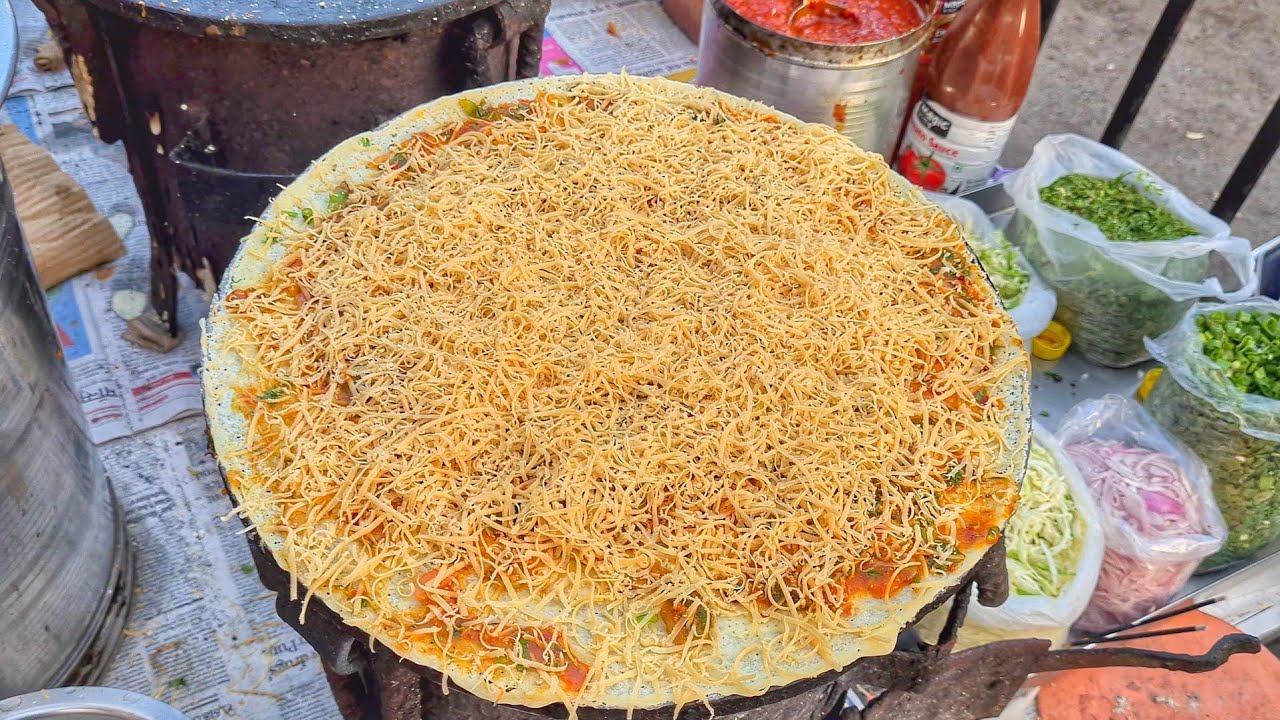 Cheese Loaded Jini Dosa | Ravi Famous Dosa | 70Types Of Dosa | Pune ...