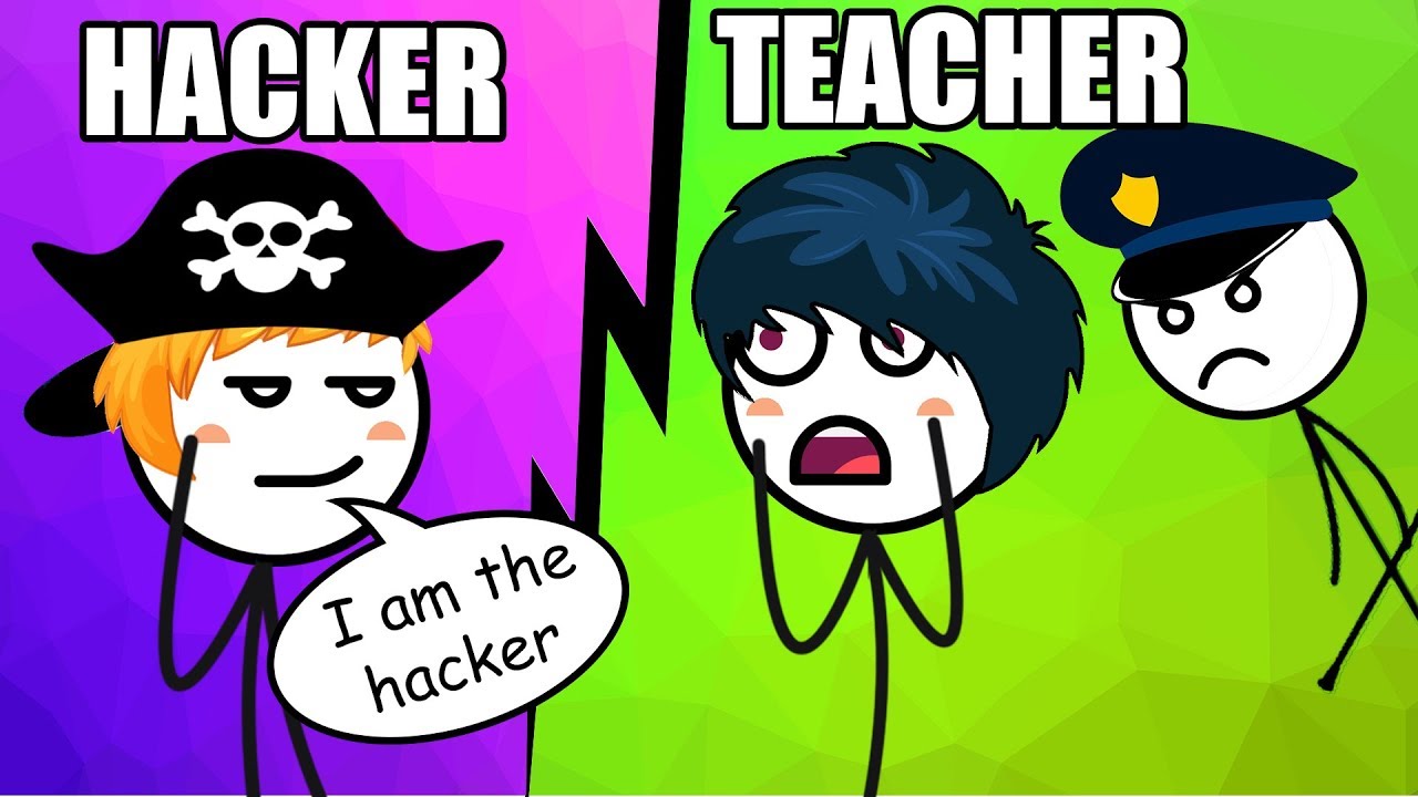 When a Gamer Becomes a Hacker and hacks his School Teacher - YouTube
