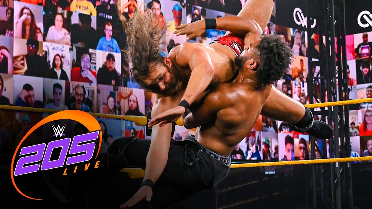 August Grey vs. Ashante “Thee” Adonis: WWE 205 Live, March 26, 2021 ...