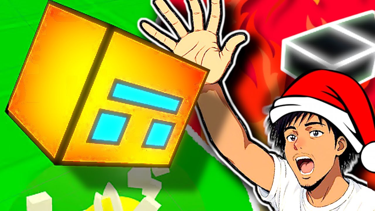 UHH GEOMETRY DASH but I'm actually getting better - YouTube