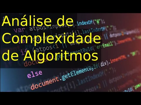 Análise de Complexidade de Algoritmos - YouTube