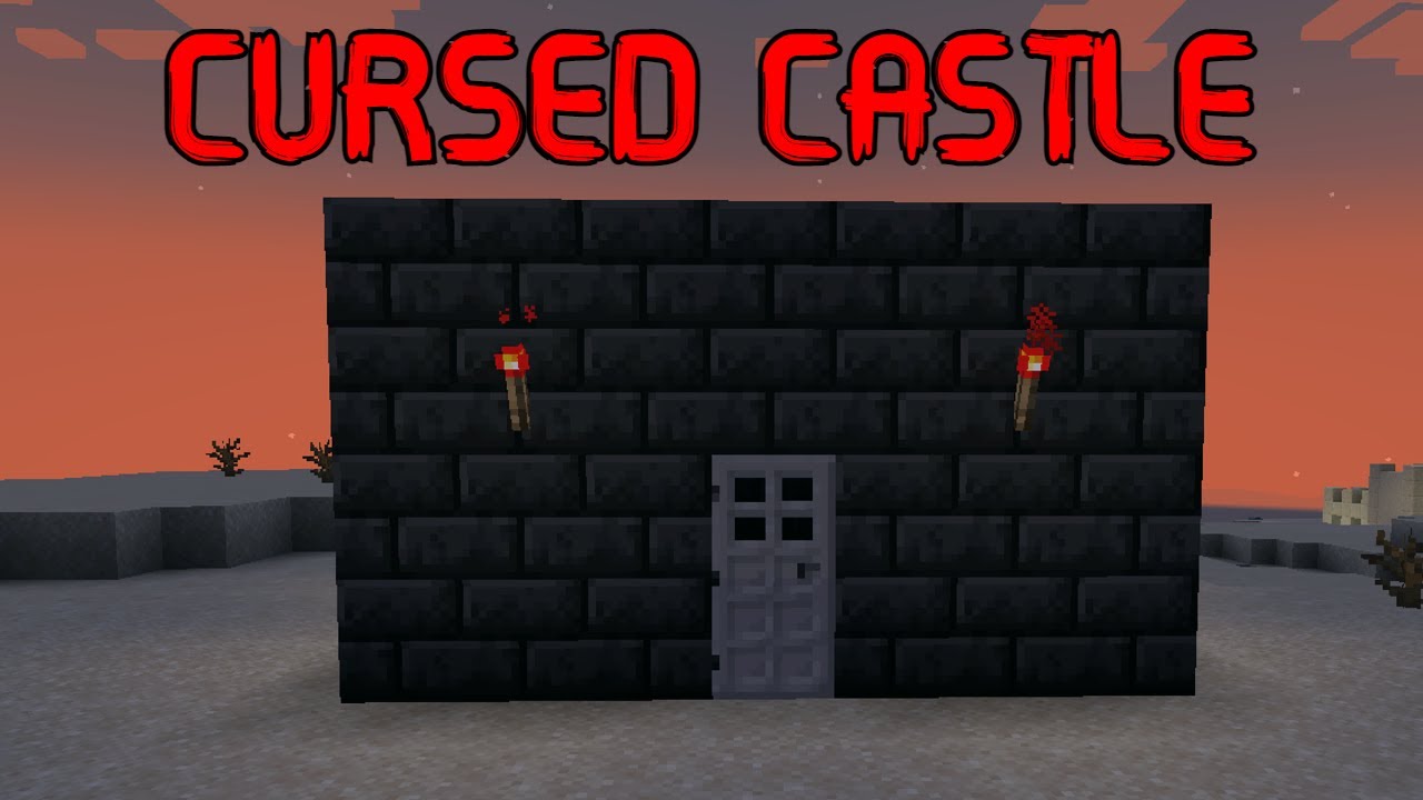Minecraft creepypasta: CURSED CASTLE - YouTube
