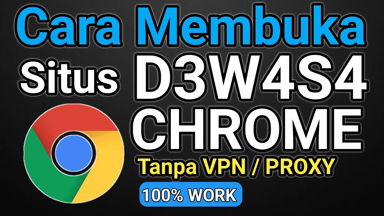 cara membuka situs dewasa yang diblokir di chrome tanpa vpn/proxy 100% berhasil - YouTube