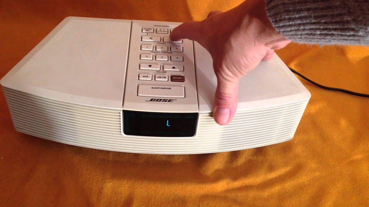 BOSE WAVE RADIO ORIGINAL - YouTube