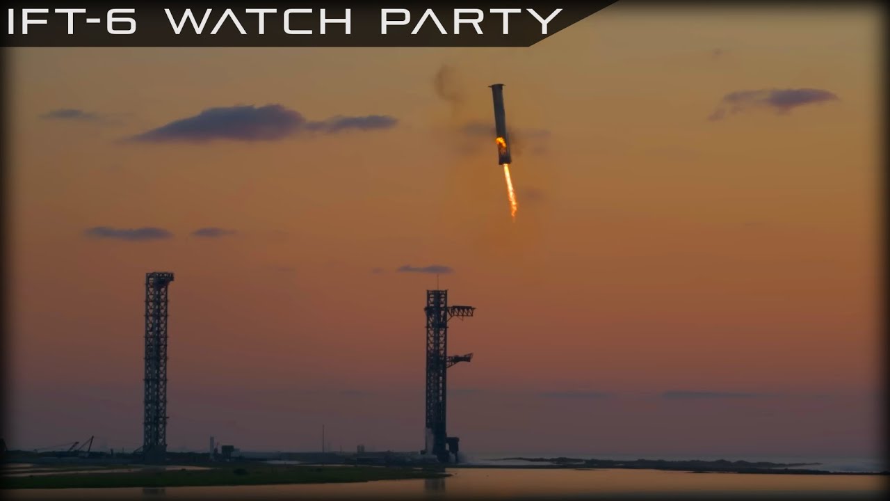 Starship IFT-6 Watch Party With Guests! - YouTube