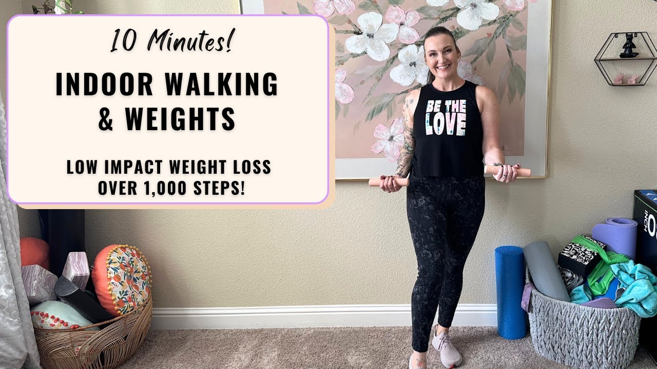 QUICK CARDIO WALKING: 10 Minute At Home Cardio Workout, Joint Health ...