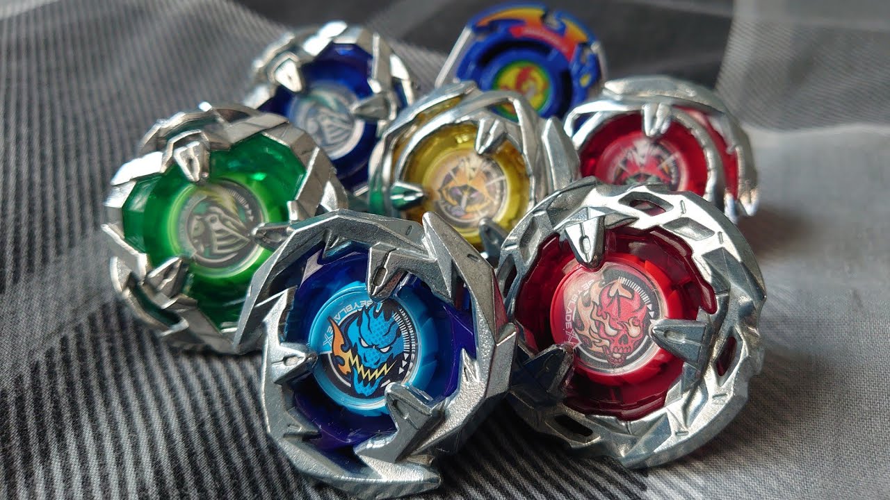 Beyblade X BX 00 01 02 03 04 05 06 Unboxing + Slow Motion ...