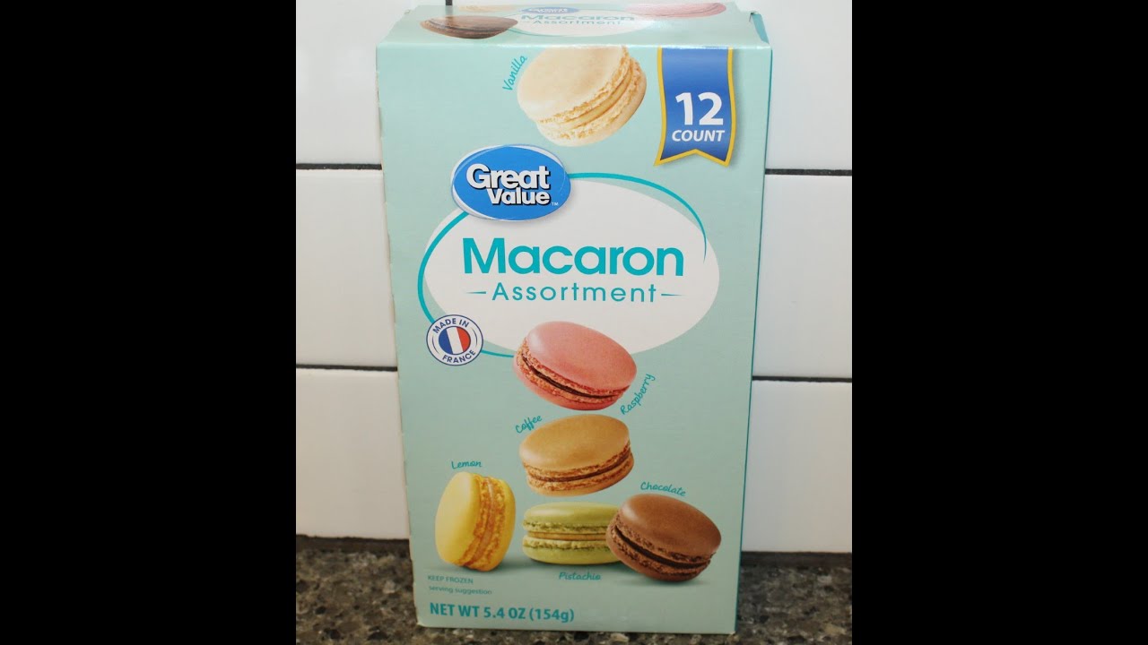 Great Value (Walmart) Macaron Assortment: Lemon, Coffee, Raspberry ...